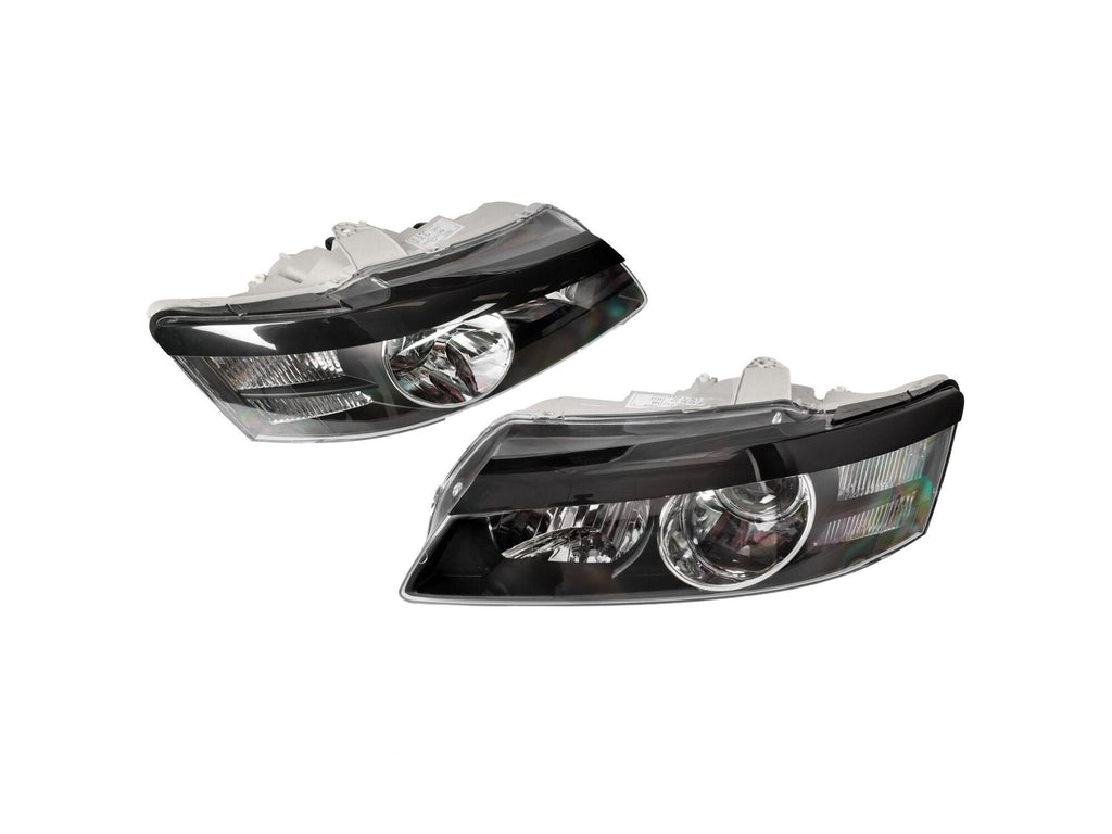 Black Headlight & Eyelids - For Holden Commodore VY 2002-2004 ...