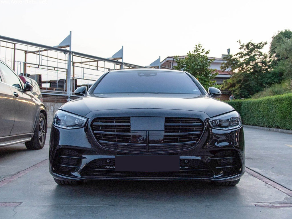 Front Grille Black - Mercedes W223 S580 2021-2024 - Autunik.com– WildLiner