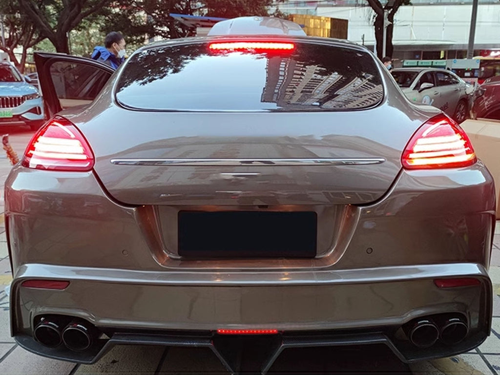 Pair Red Color Upgraded Tail Lights Assembly for Porsche Panamera 970 ...