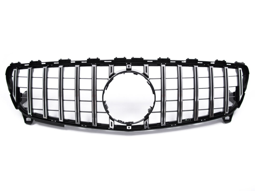 GT Style Front Grille Grill Chrome For Mercedes A-class W176 A250 A200 ...