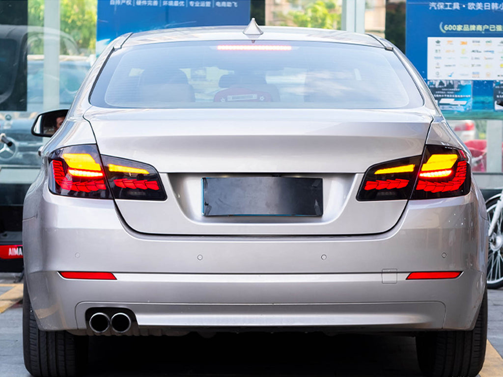 Smoke/Red Tail Lights - For BMW F10 F18 M5 - WildLiner.com