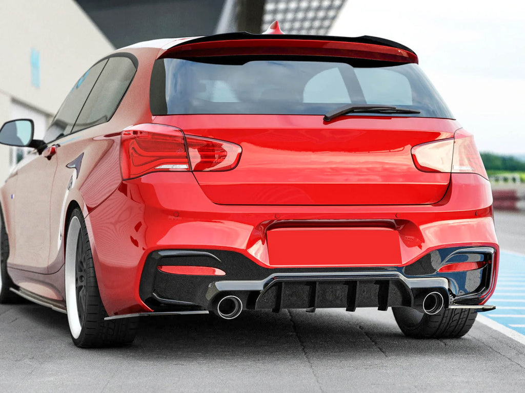 Gloss Black Rear Diffuser - for BMW F20 F21 M-Sport 2015-2019 ...