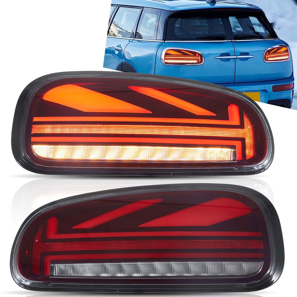 Red Tail Lights - Mini Cooper Clubman F54 F54N 2015-2024 - WildLiner.com
