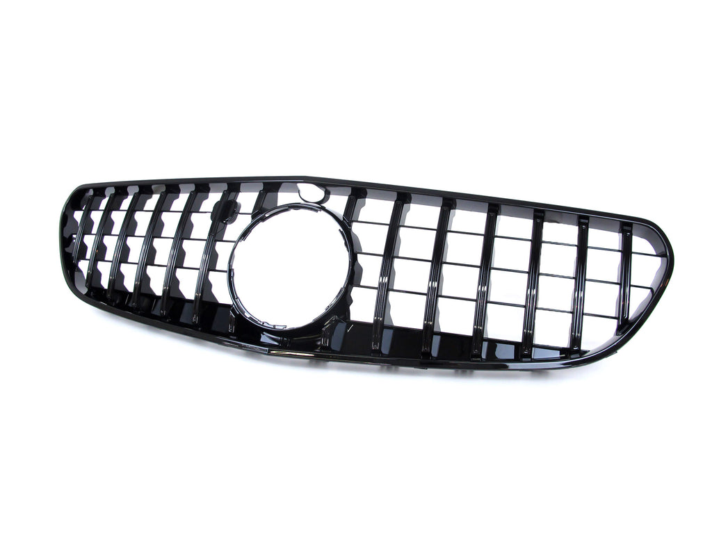 Black GT Style Black Grille Bumper grill For Mercedes Benz S-Class C217 ...