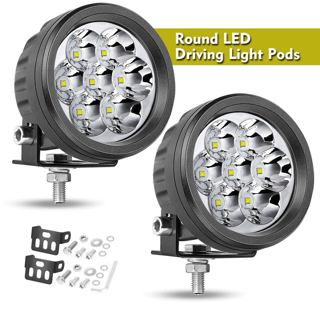 3.5Inch Round LED Driving Spot Lights - WildLiner.com