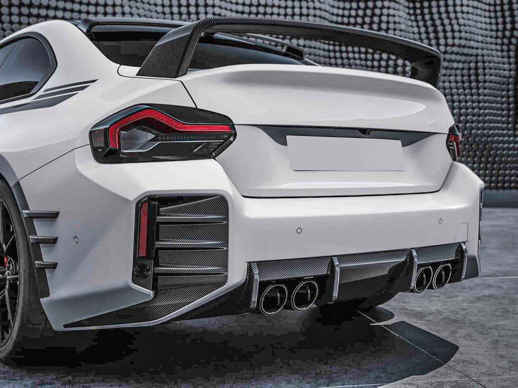 Dry Carbon Rear Side Vents - For BMW M2 G87 - WildLiner.com