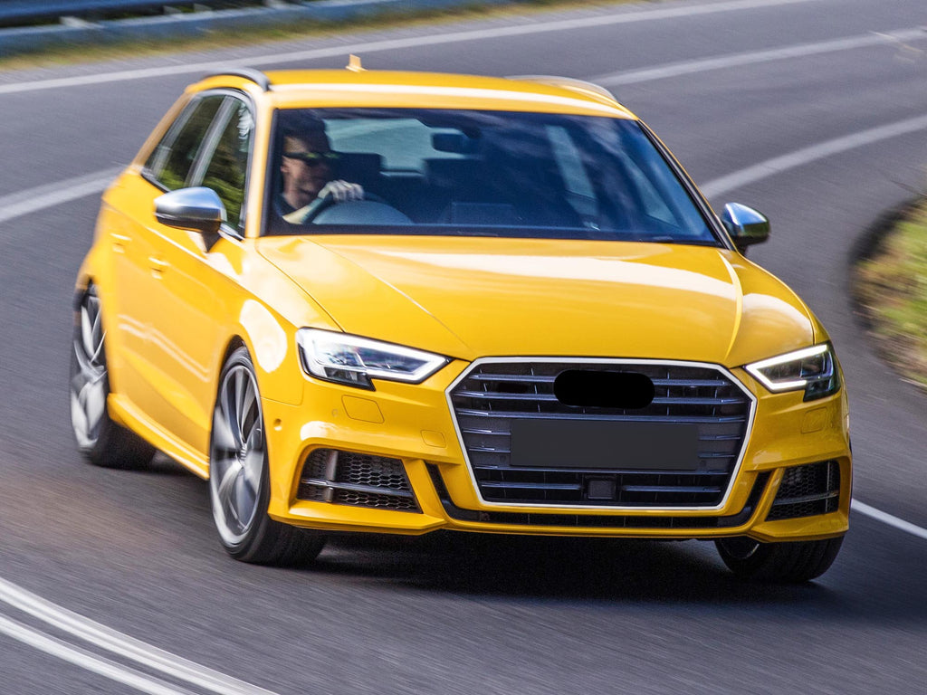 S3 Style Chrome Front Grille - For Audi A3/S3 8V 2017-2020 - WildLiner.com