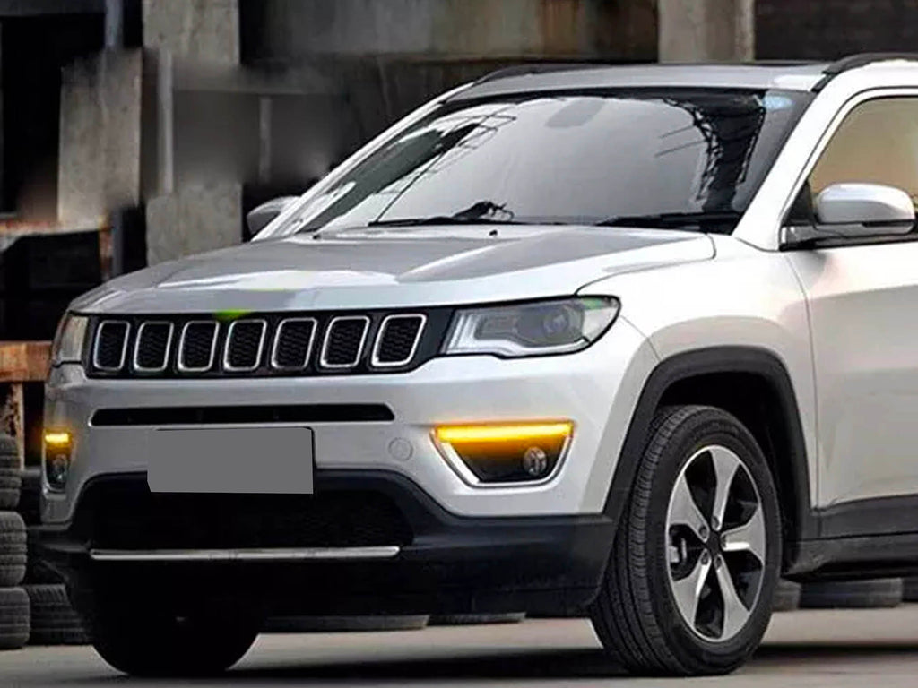Daytime Running Lights DRL - Jeep Compass 2017-2020 - WildLiner.com