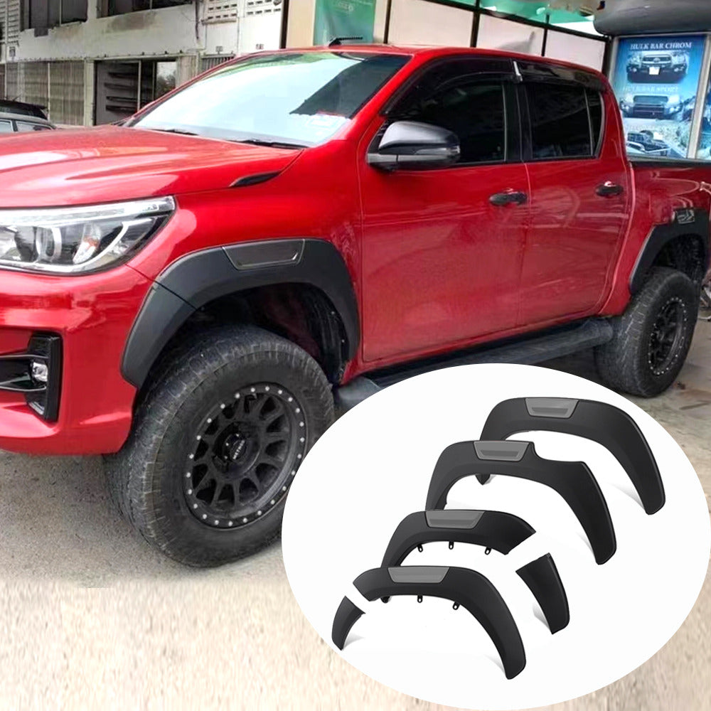 Injection Fender Flares - Toyota Hilux 2015-2024 - WildLiner.com
