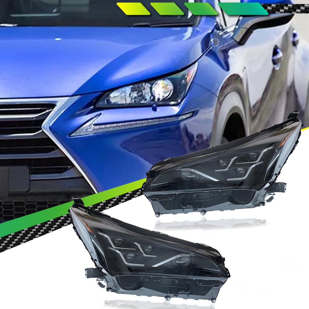 Aftermarket LED Headlights - For Lexus NX200 NX300 NX300H 2015-2021 ...
