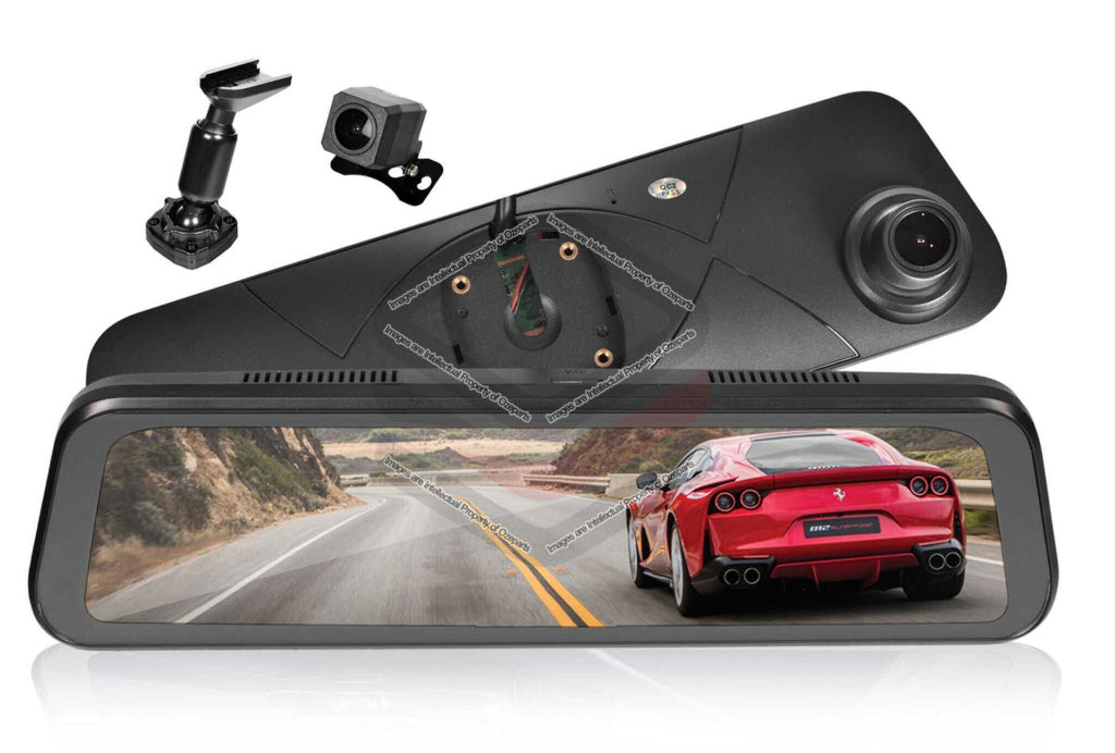 9.6" Rear View Mirror Dash Reverse Camera - For Holden Commodore VT VX ...