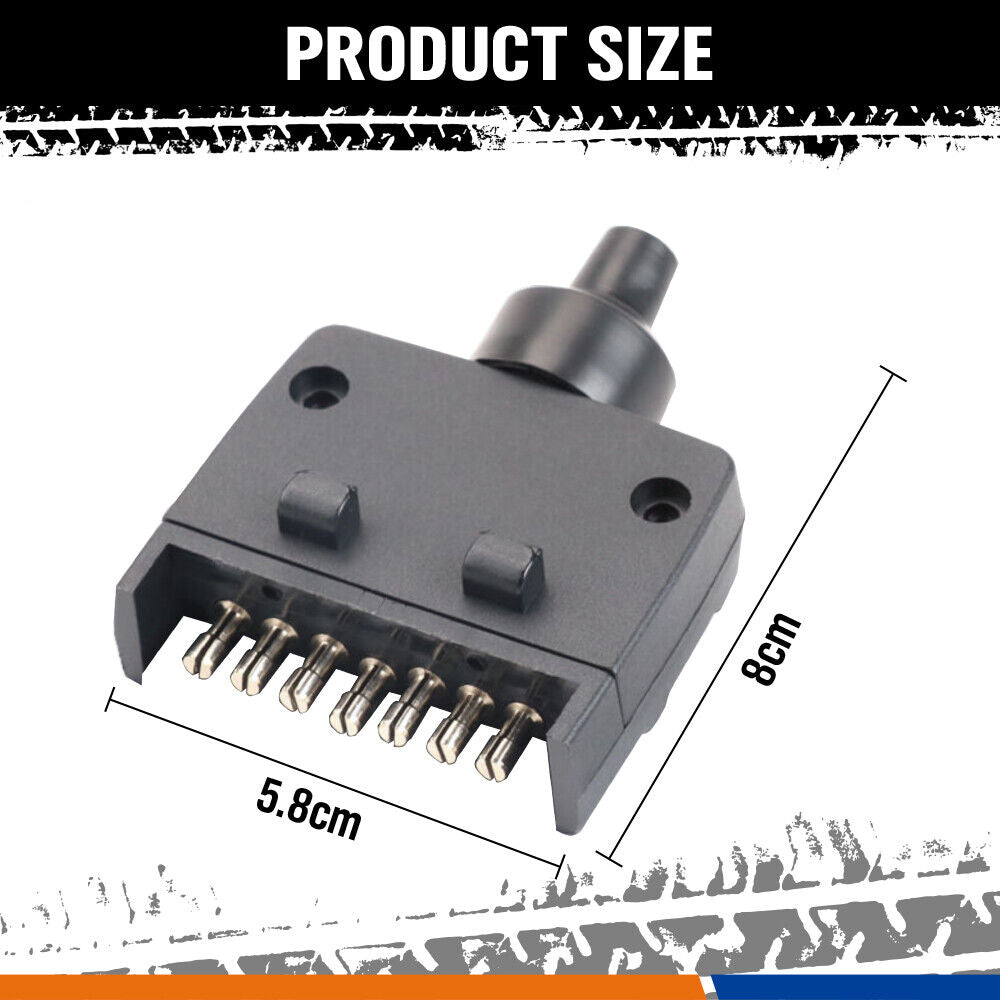 26 LED Trailer Tail Light, Plug 5 Core Wire , 7Pin Plug - WildLiner.com