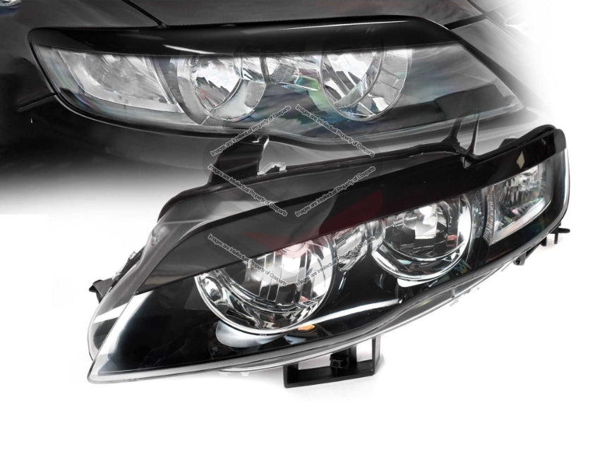 Black Headlights + Eyelids - For Ford Falcon FG XT G6 G6E 2008-2014 ...