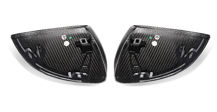 Dry Carbon Mirror Caps - Mercedes W206 C43, C63 2021+ - WildLiner.com