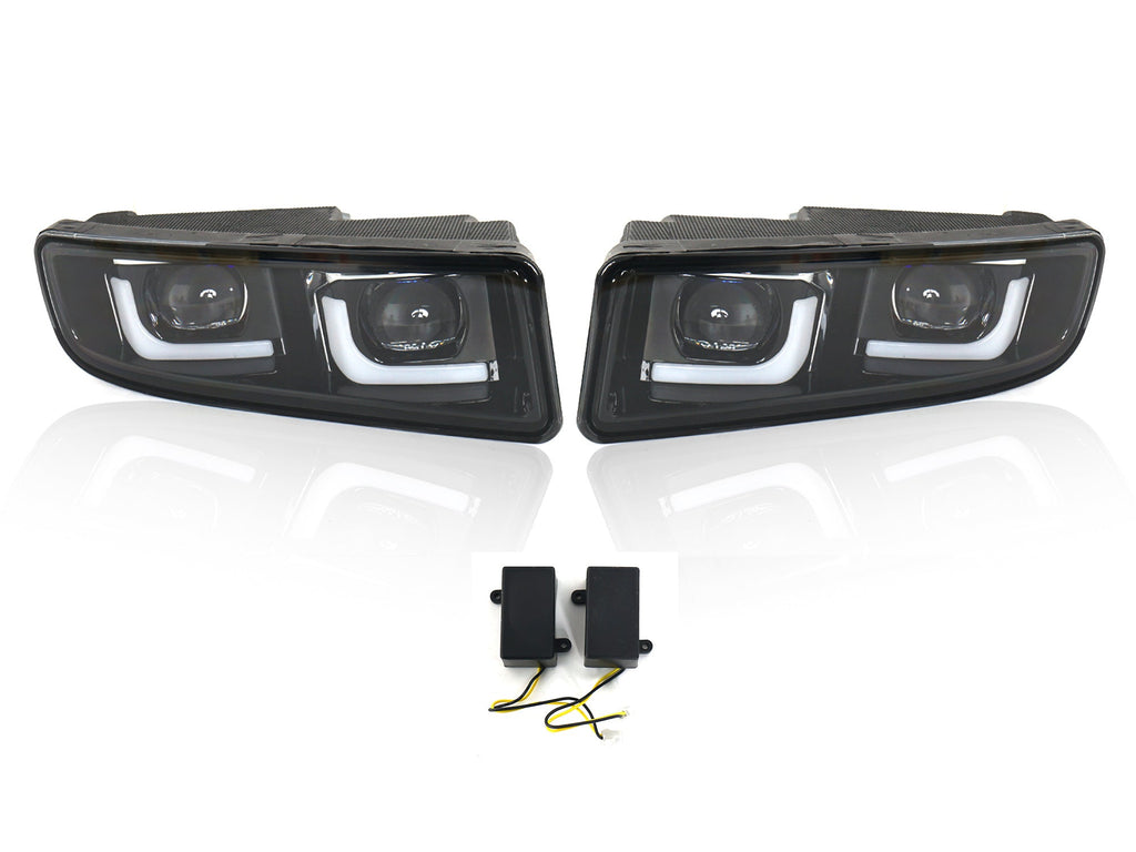 LED DRL Fog Light Assembly - For Lexus LX470 1998-2007 - WildLiner.com