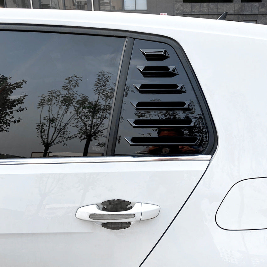 Rear Side Window Louver - Golf MK7 Mk7.5 GTI GTD R - WildLiner.com