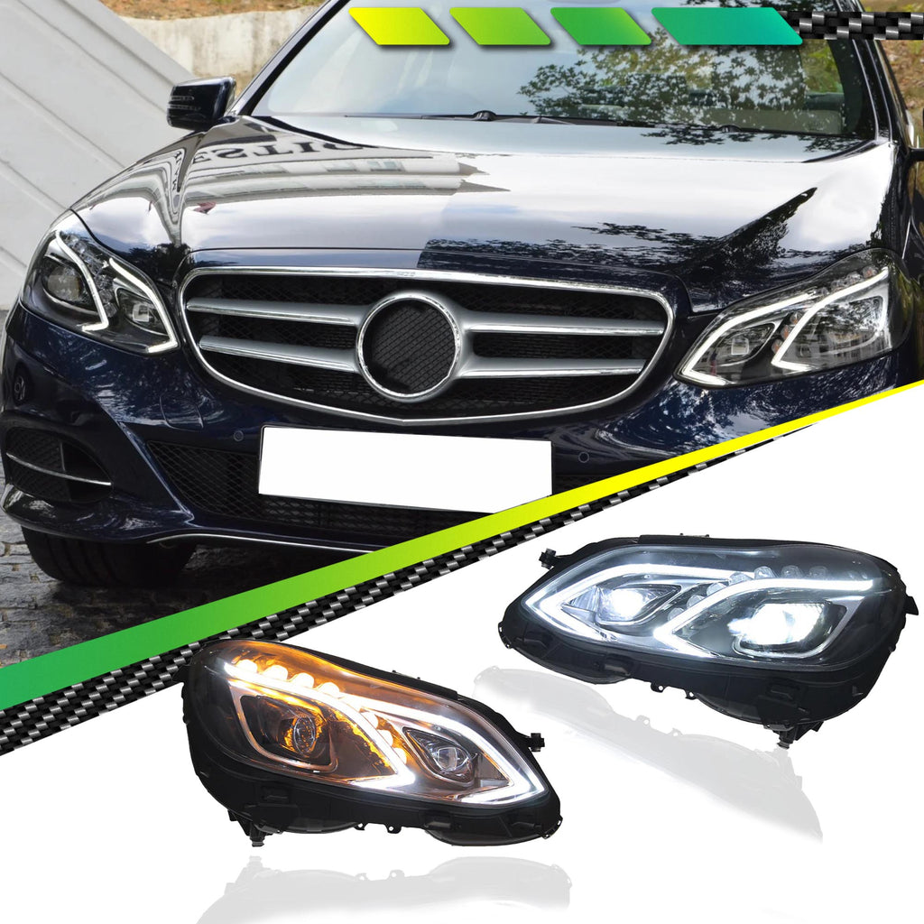 Best Replacement LED Headlights - for Mercedes-Benz E-class W212 2014 ...