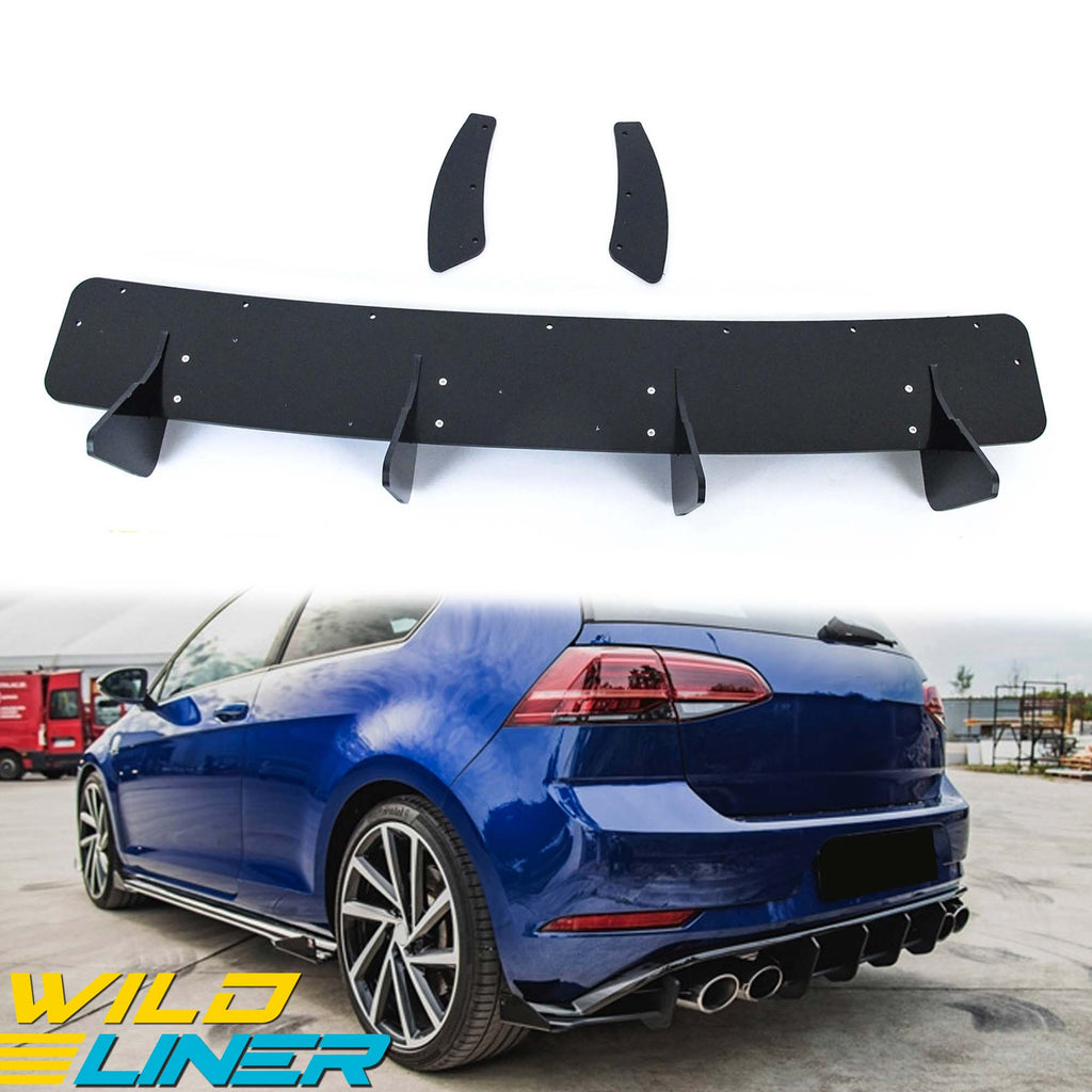 2014-2017 Golf MK7 GTI - Rear Diffuser Shark Fin - WildLiner.com