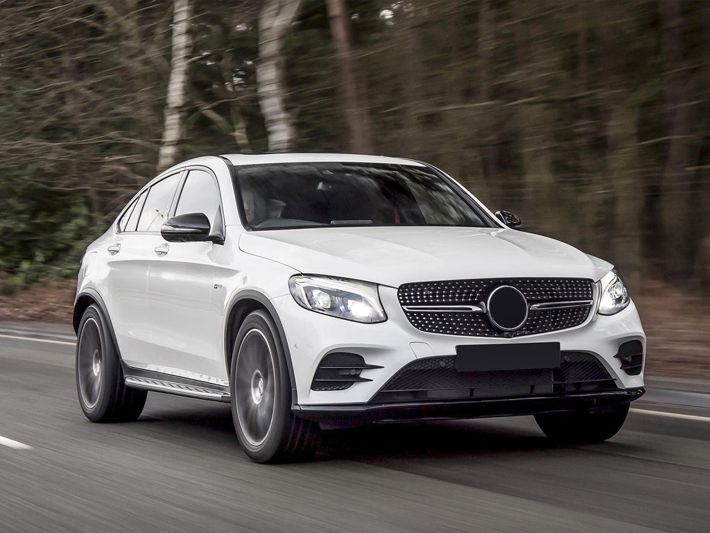 Black Diamond Front Grille - Mercedes GLC X253 2016 - 2019 - WildLiner.com