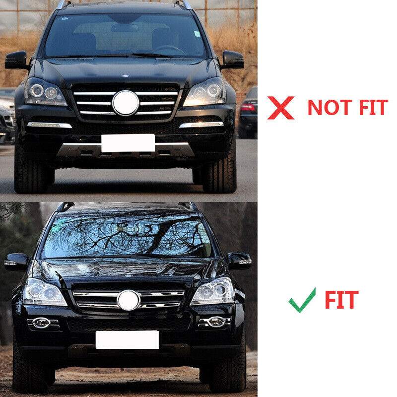 Black Diamond Front Grille - Mercedes X164 GL450 2007-2012 GL350 2010 ...