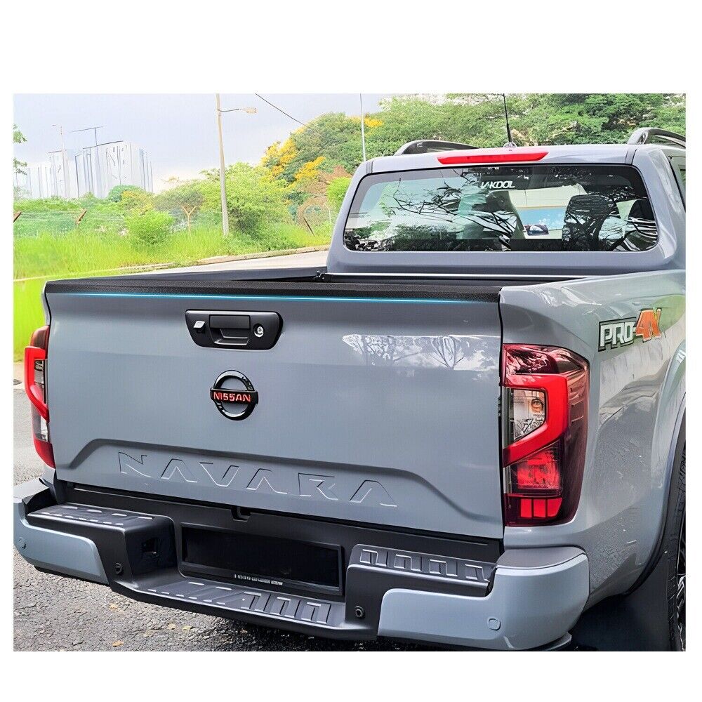 Rear Tailgate Cover - Nissan Navara NP300 Pro4X 2021-2023 - WildLiner.com