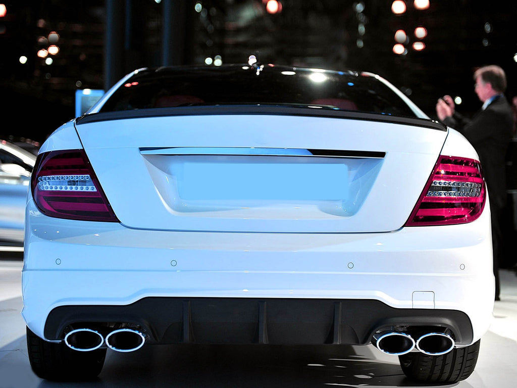 C63 AMG 65mm Chrome Exhaust Tips - WildLiner.com