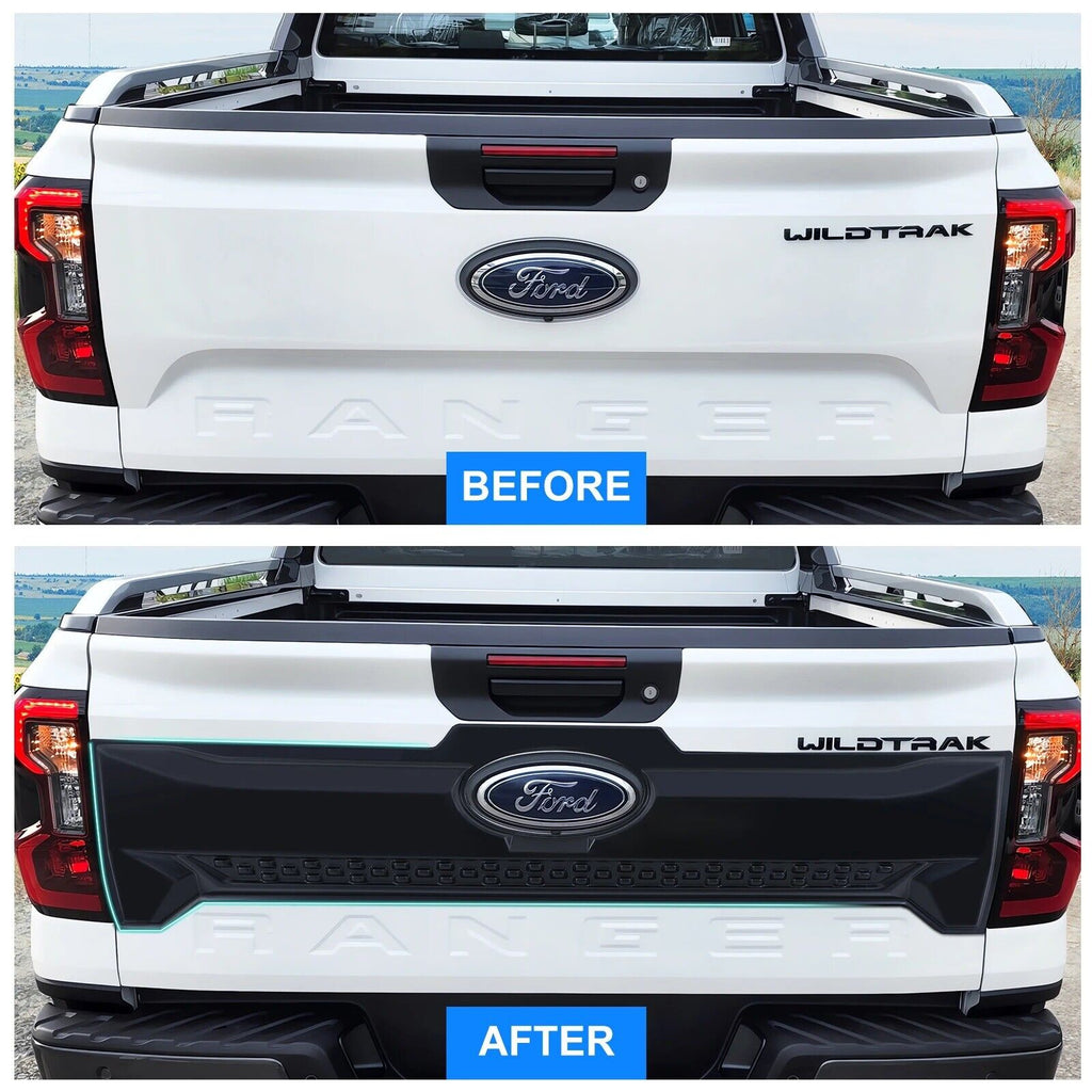 Tailgate Body Cladding Cover - For Ford Ranger Next Gen PY - WildLiner.com