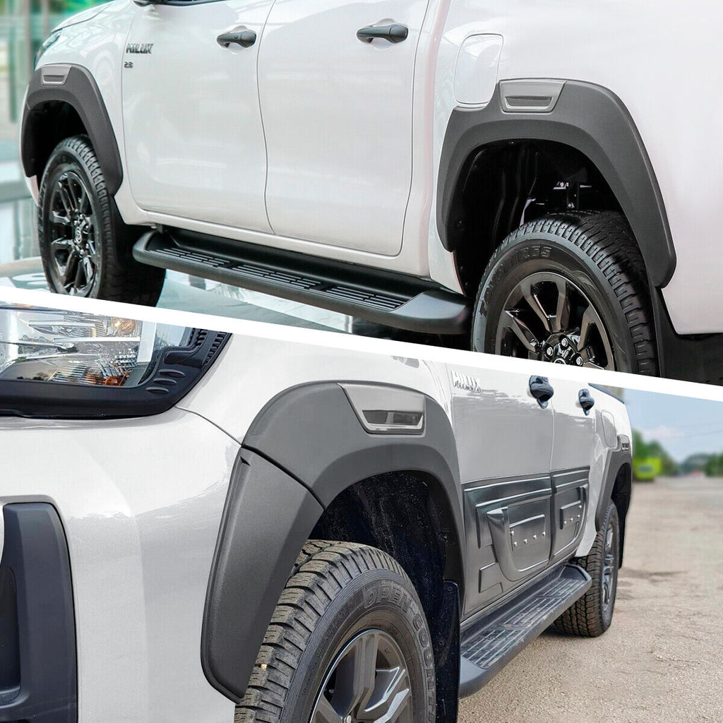 Injection Fender Flares - Toyota Hilux 2015-2024 - WildLiner.com