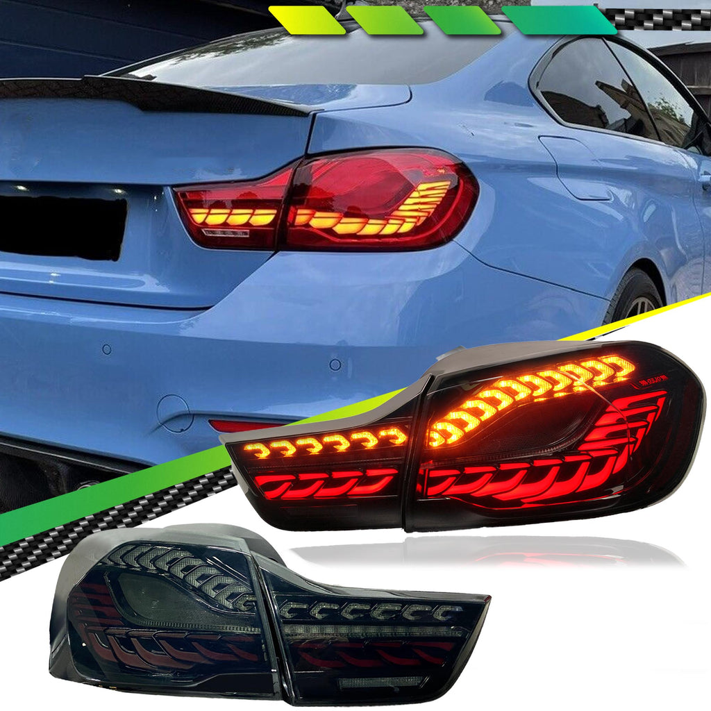 Aftermarket LED Tail Lights - for BMW 4 Series M4 GTS F32 F33 F82 F36 ...