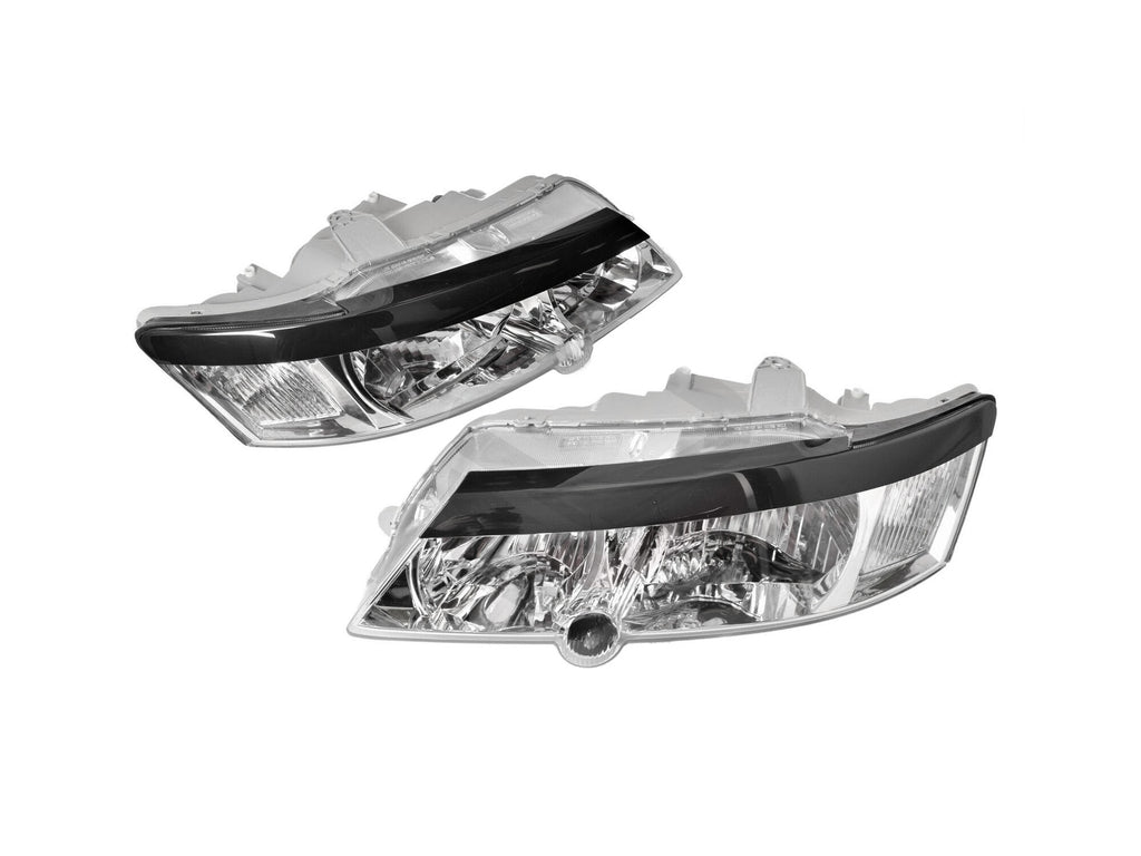 Headlights & Eyelids - For Holden Commodore VY Executive Acclaim S 2002 ...
