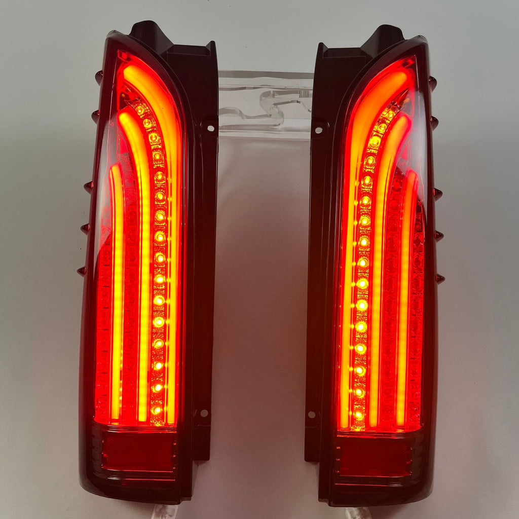 Sequential LED Tail Lamps - Toyota Hiace H200 2005-2018 - WildLiner.com