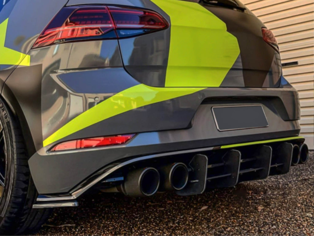 2014-2017 Golf MK7 GTI - Rear Diffuser Shark Fin - WildLiner.com