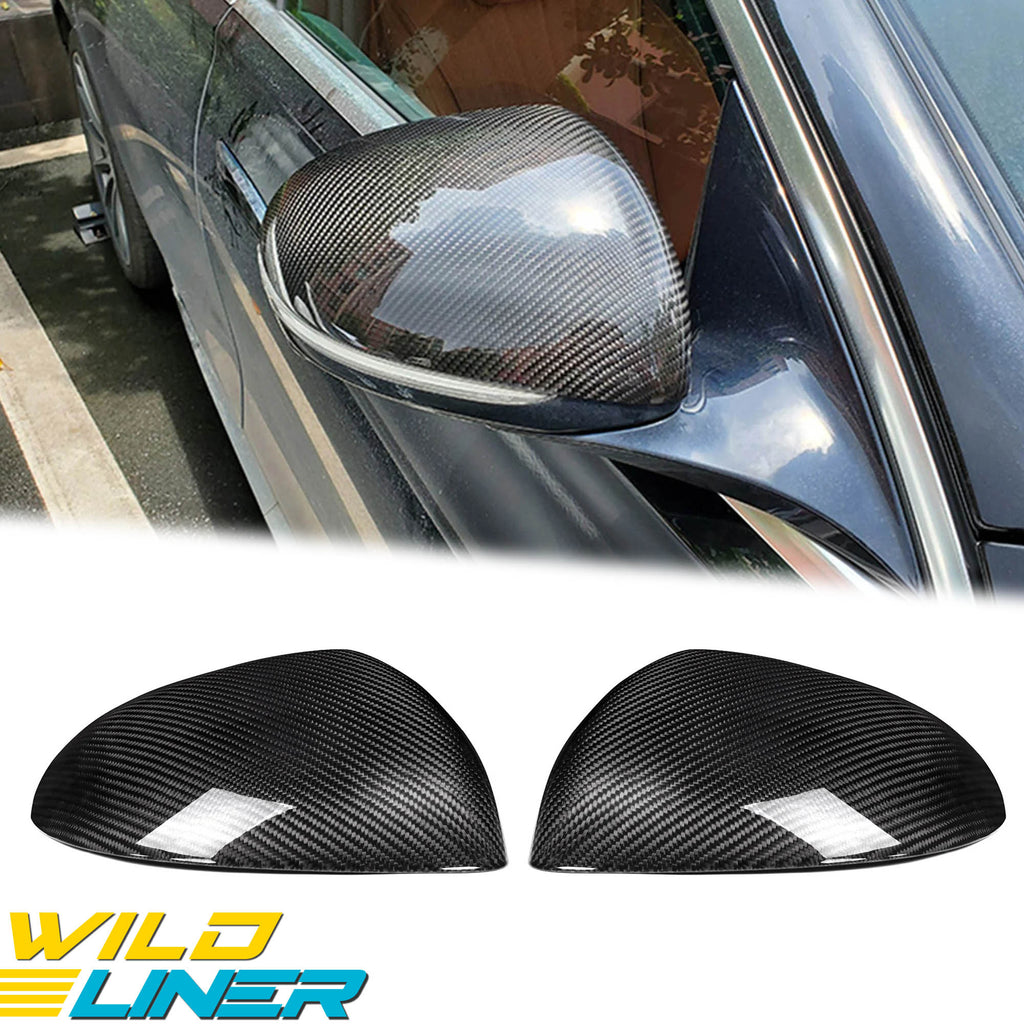 2022+ Mercedes W206 Dry Carbon Mirror Covers Replacement - WildLiner.com